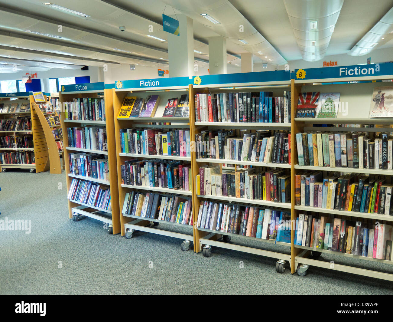 Fiction section hi-res stock photography and images - Alamy