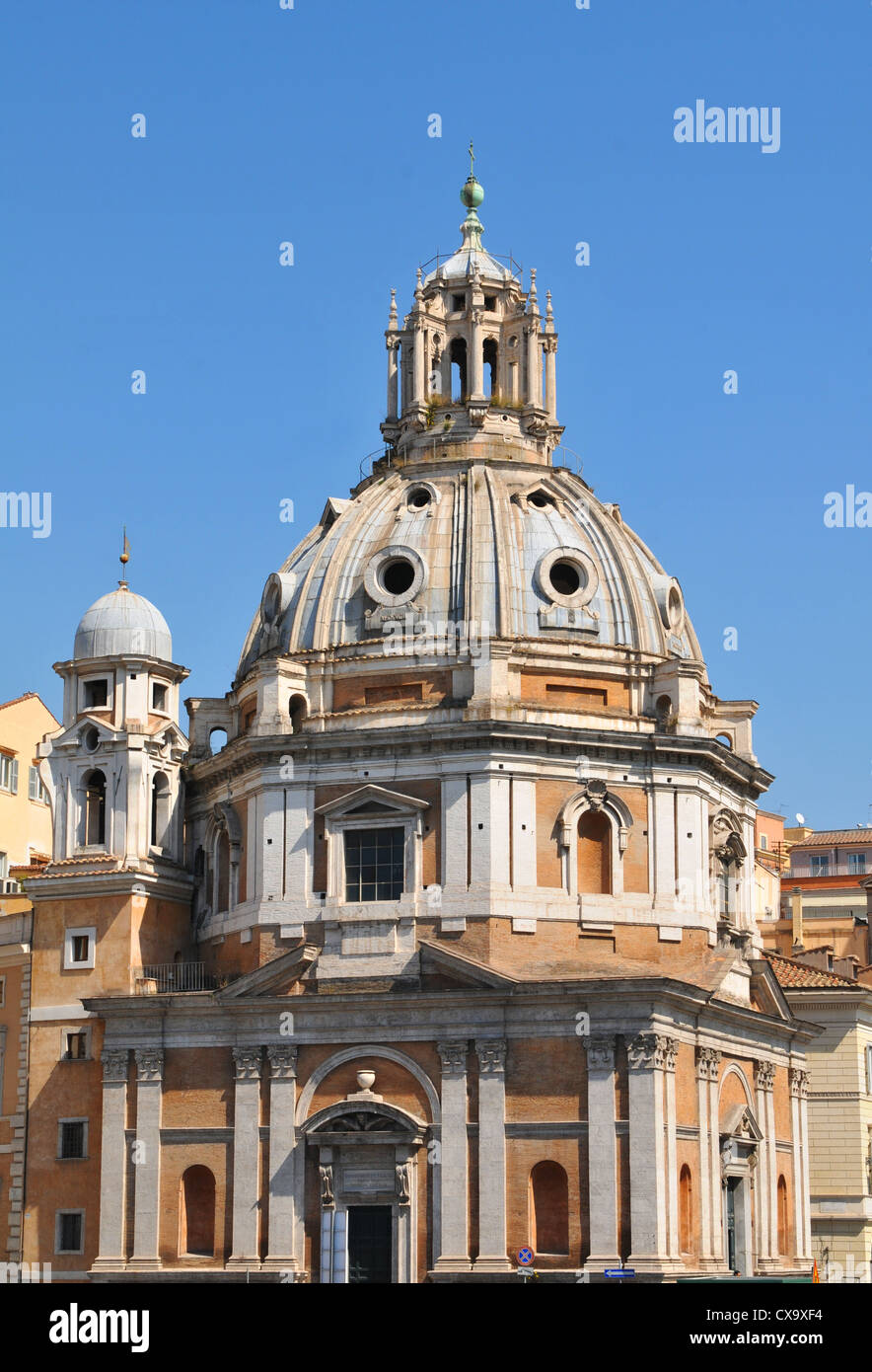 Architectural landmarks in Piazza Venezia, in the historical centre of ...