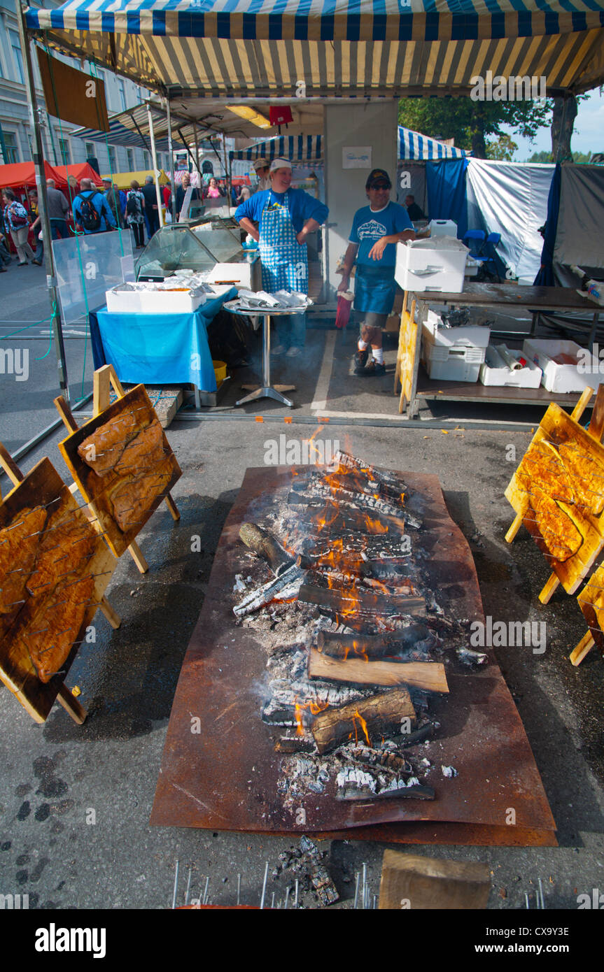 Blazed salmon fish hi-res stock photography and images - Alamy