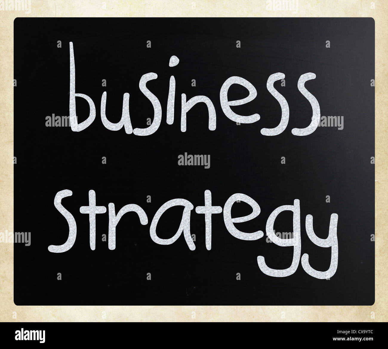 Text handwritten with white chalk on a blackboard Stock Photo - Alamy