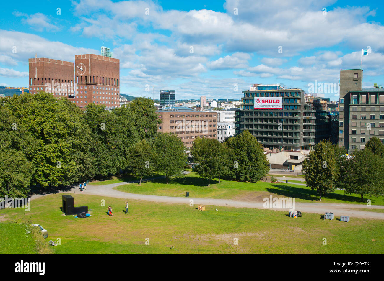 Oslo city view hi-res stock photography and images - Alamy