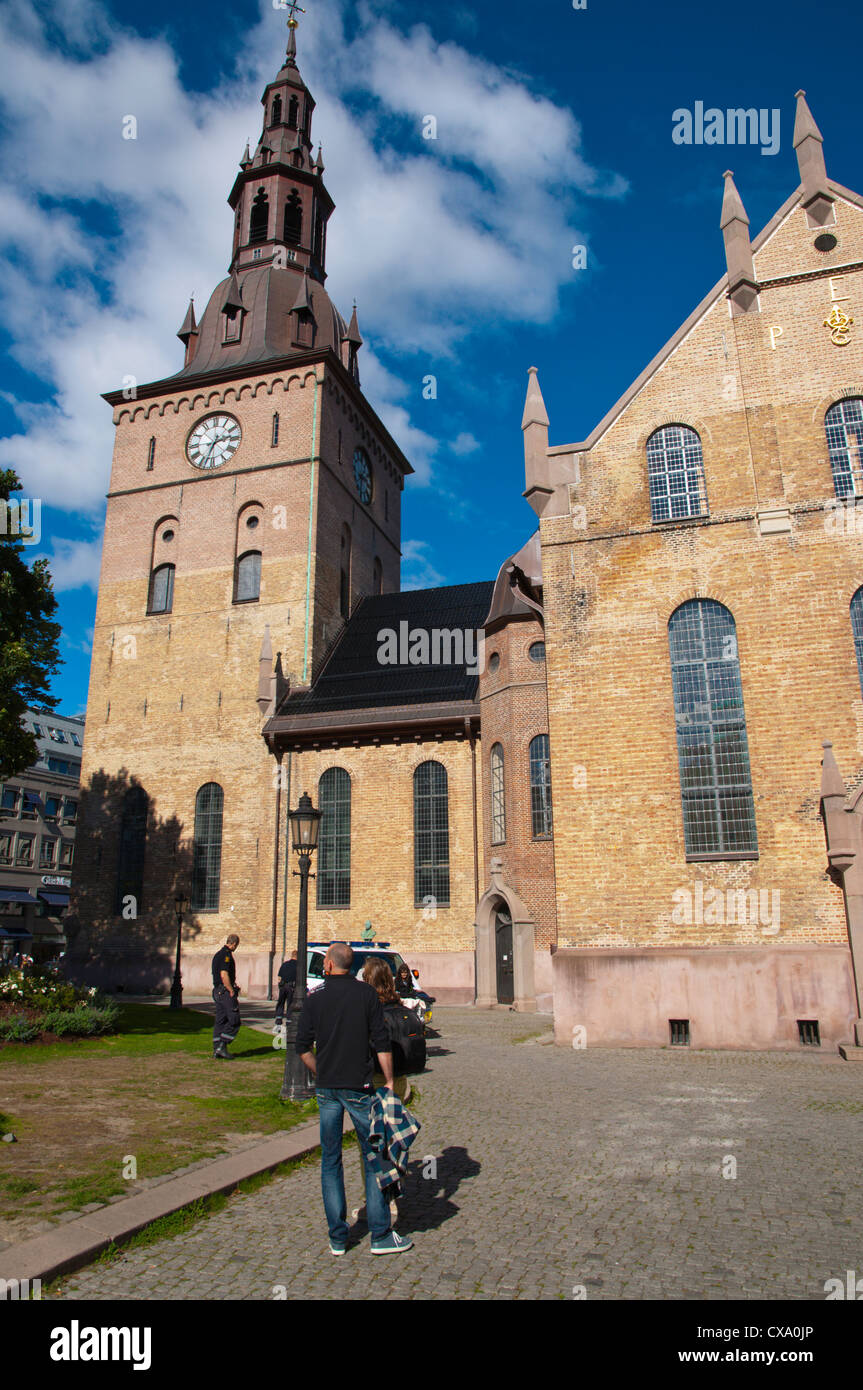 Oslo Domkirke the Cathedral (1697) Sentrum central Oslo Norway Europe ...