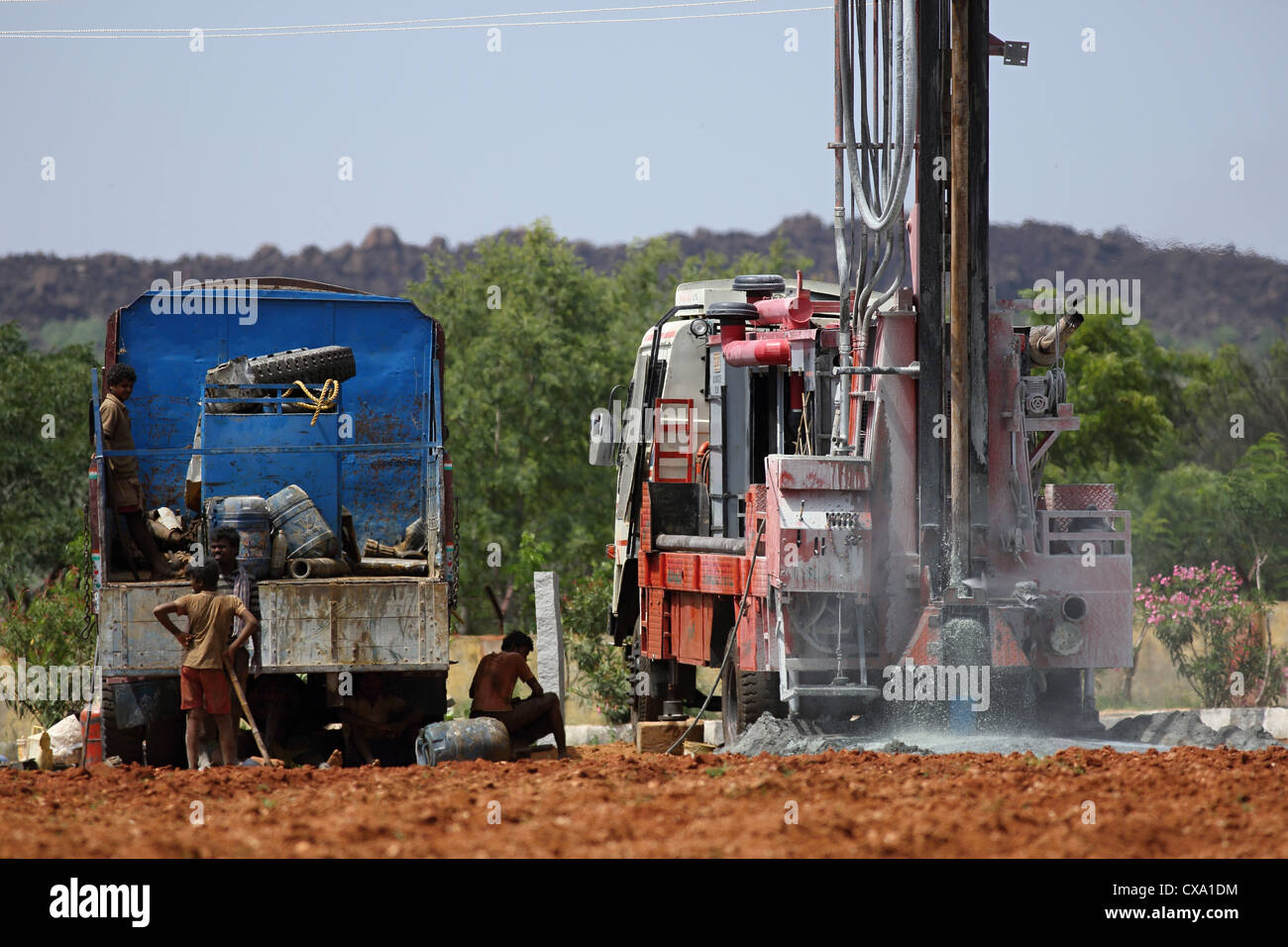 Bore well hi-res stock photography and images - Alamy