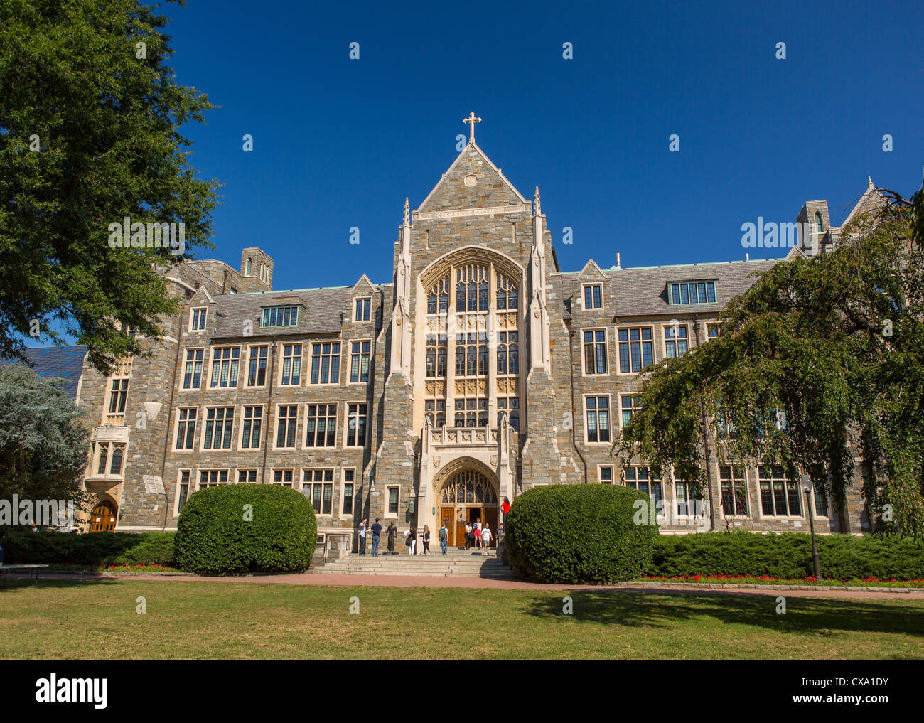 Georgetown University Campus Winter