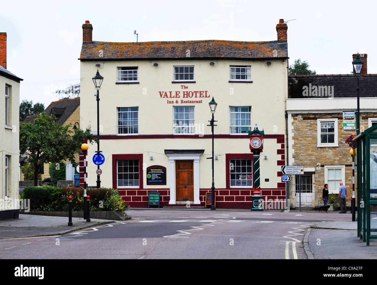 The Vale Hotel in Cricklade, Wiltshire Stock Photo - Alamy