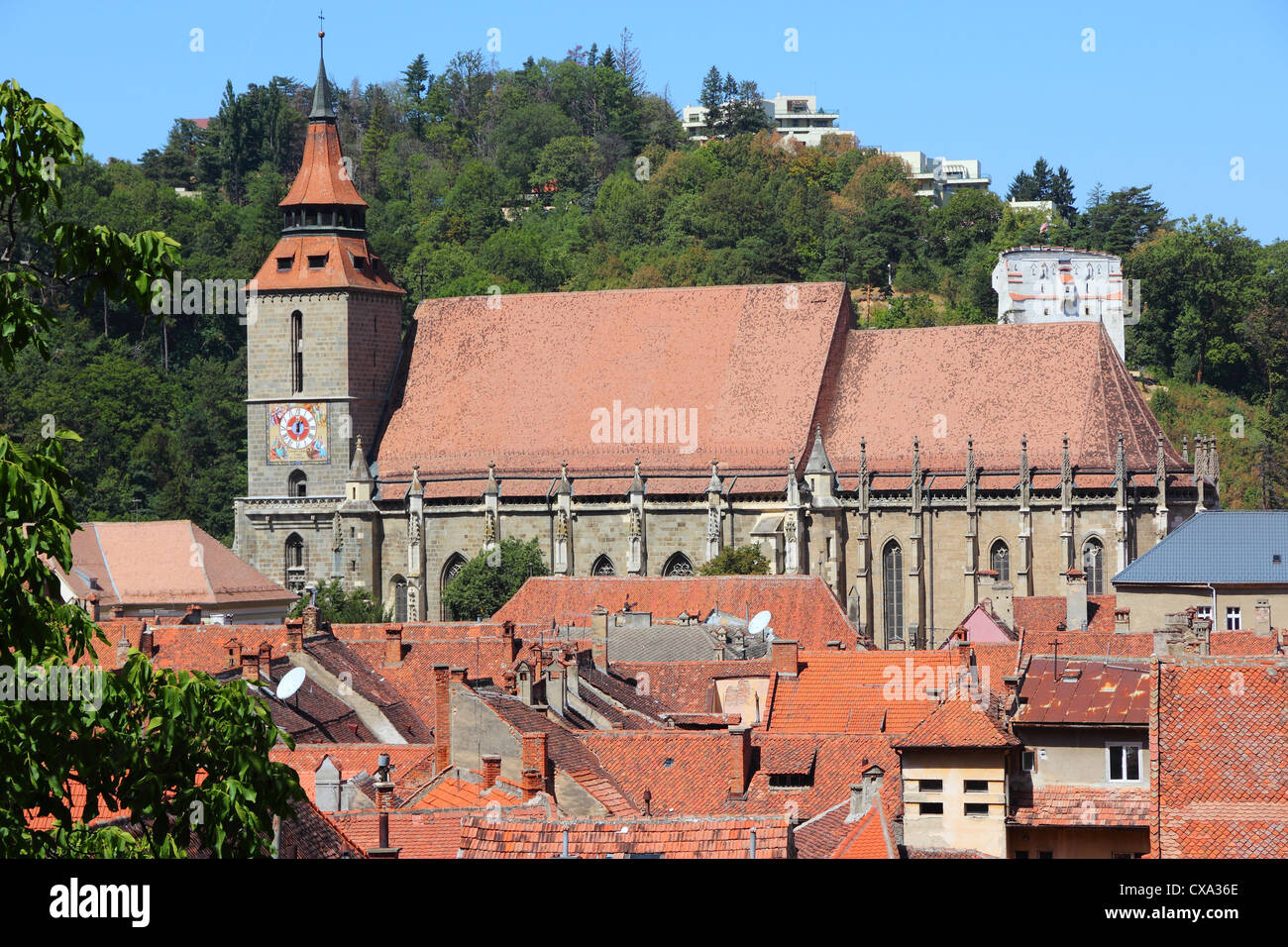 Black church in brasov gothic hi-res stock photography and images - Alamy