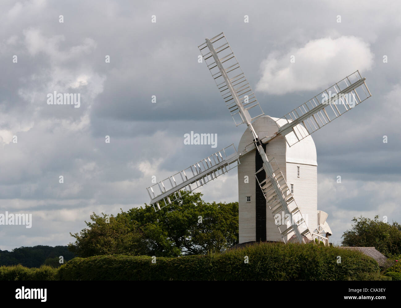 Windmill at Aythorpe Roding, Essex Stock Photo - Alamy