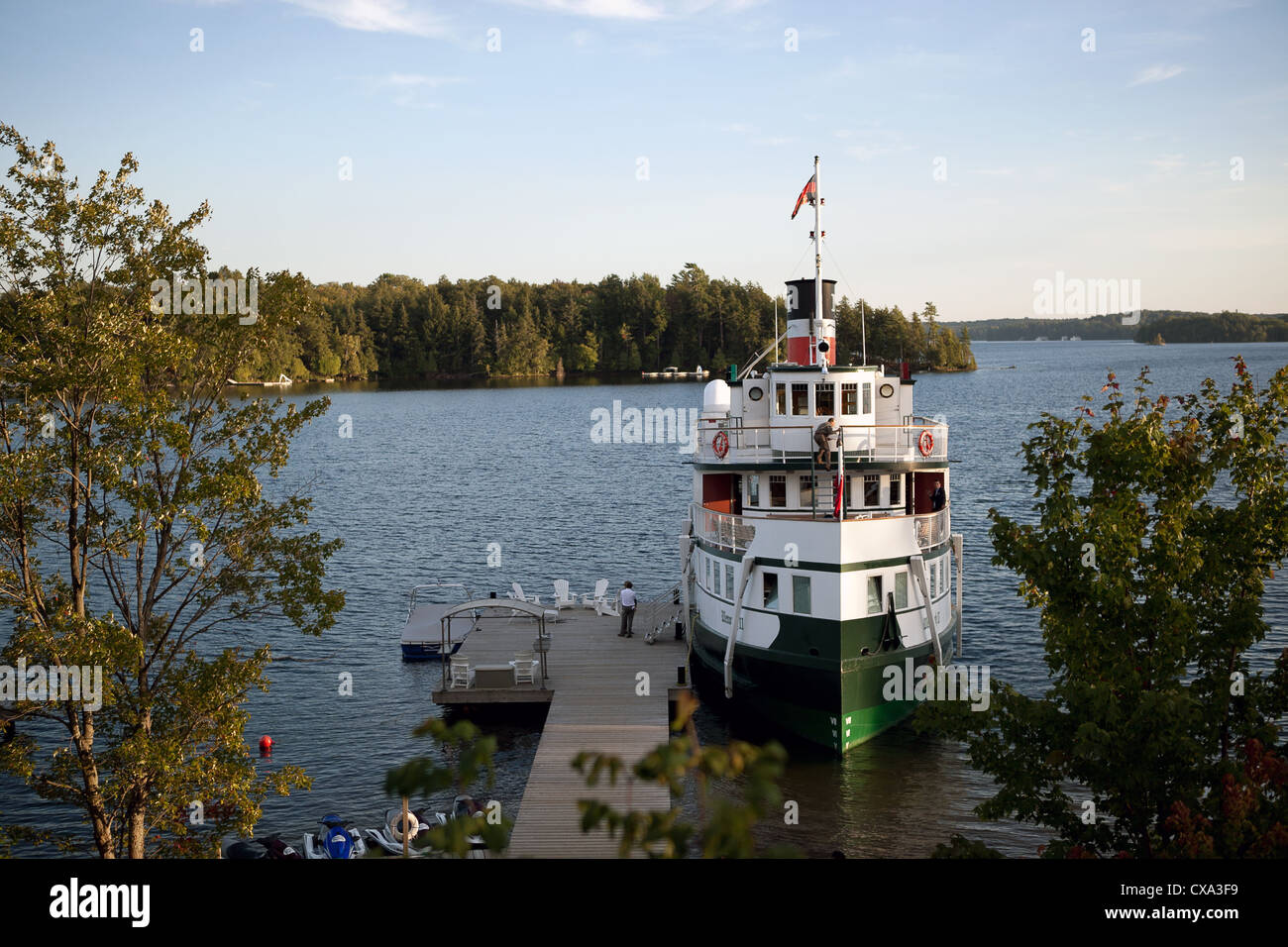 Muskoka Ontario, Canada - The Wenonah II of the Muskoka Boat Lines ...