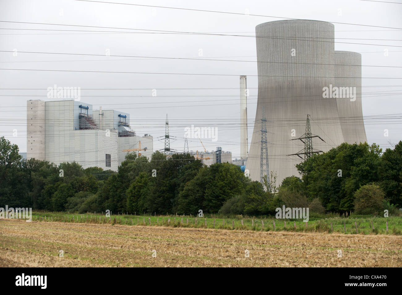 Coal-fired power station Germany Stock Photo - Alamy
