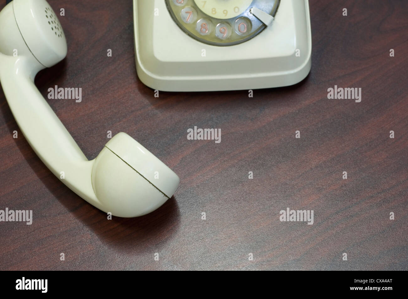 old fashioned telephone Stock Photo - Alamy