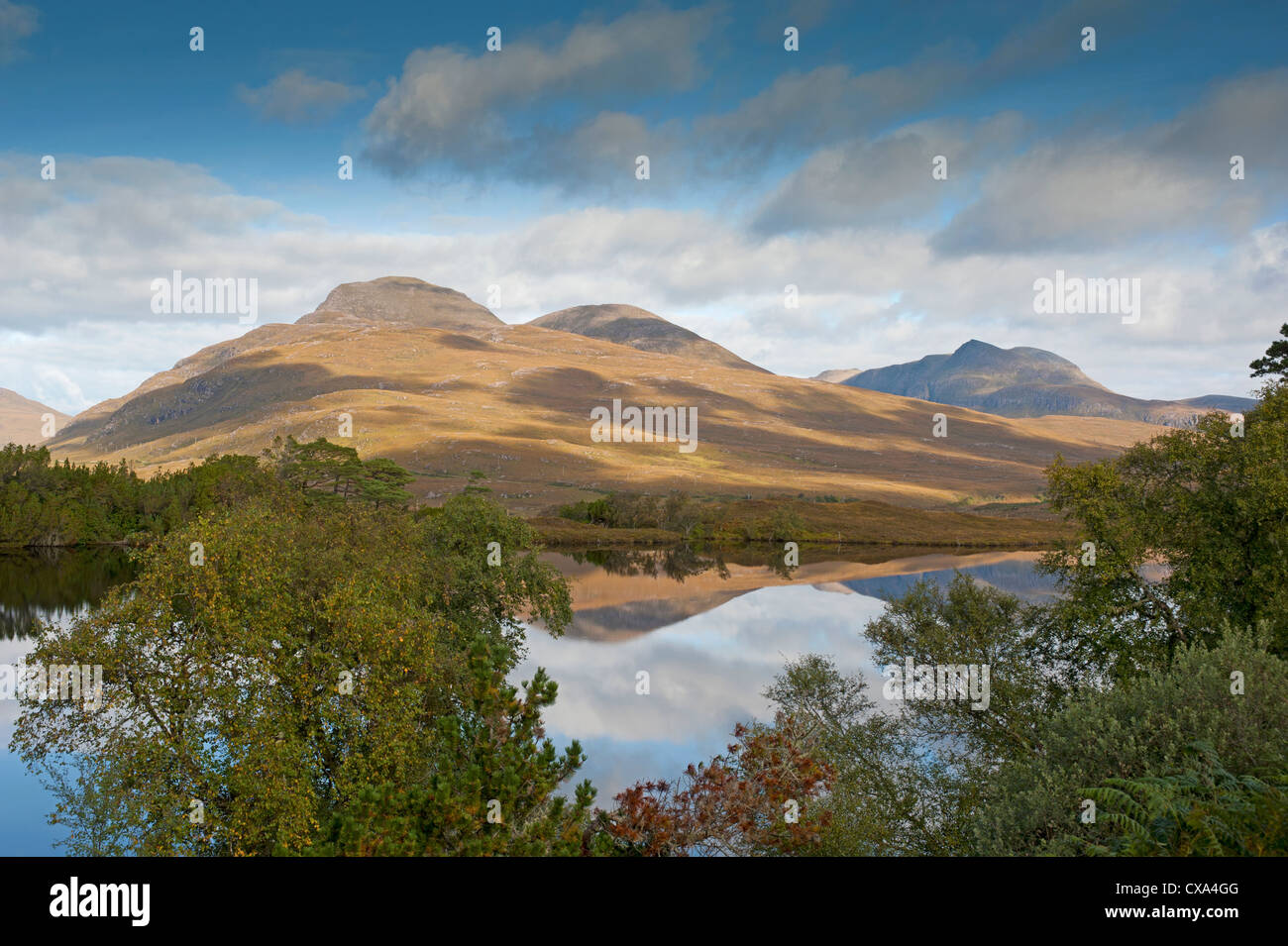 An impressive distinctive mountain in nw highland council area hi-res ...