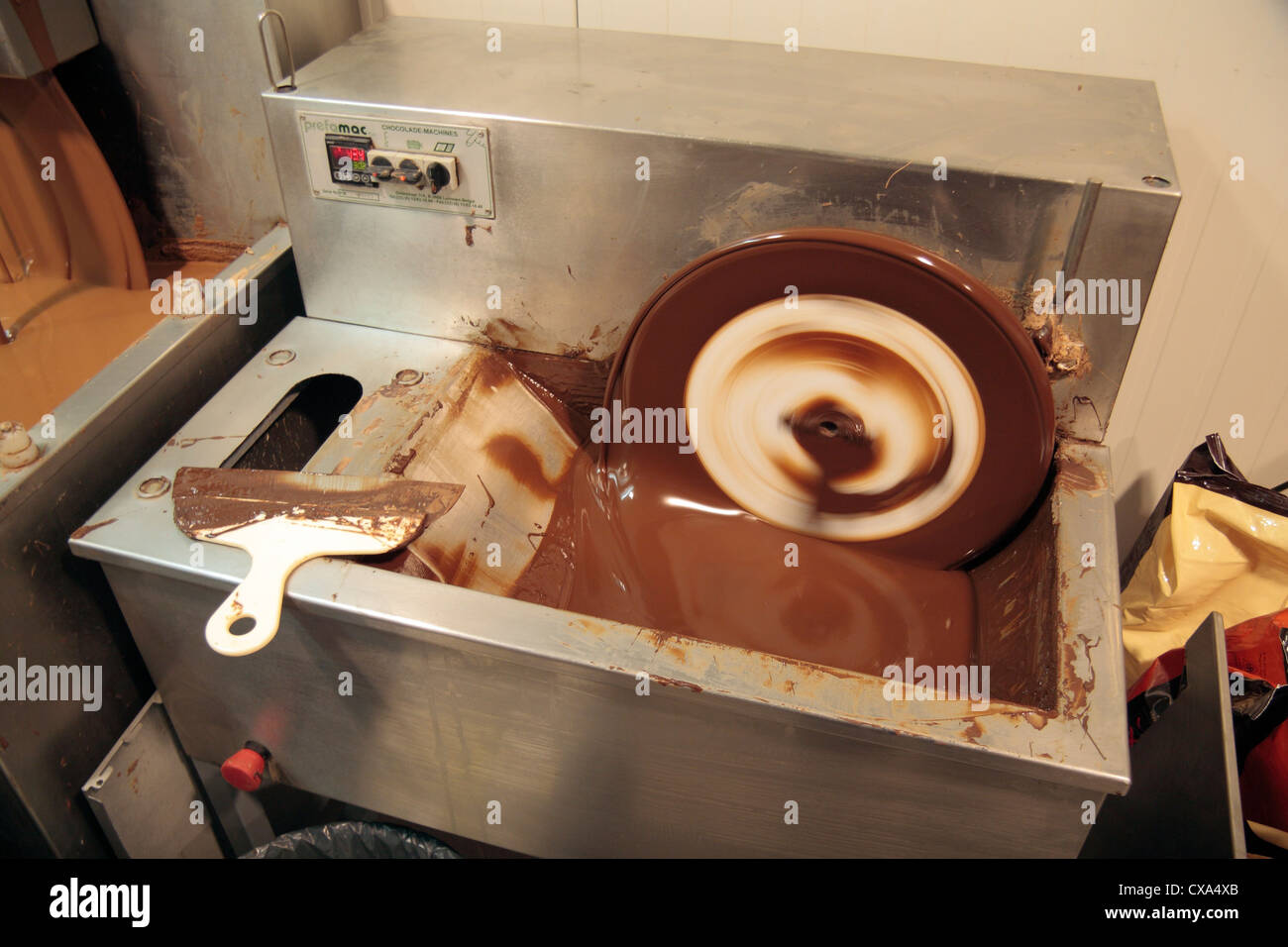 A small chocolate blending machine (this one used in a hand made ...