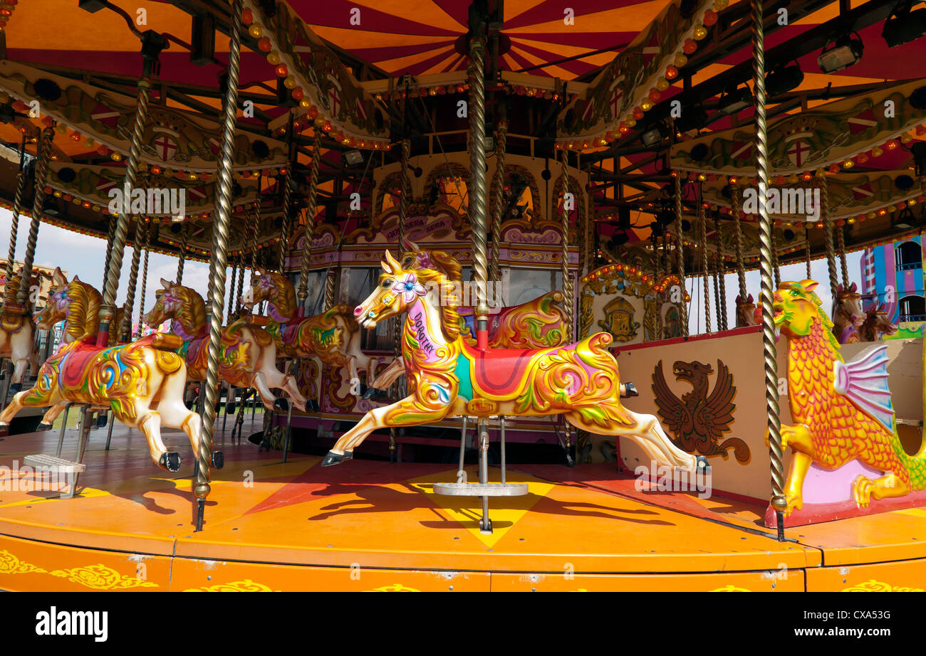 Fair carousel hi-res stock photography and images - Alamy