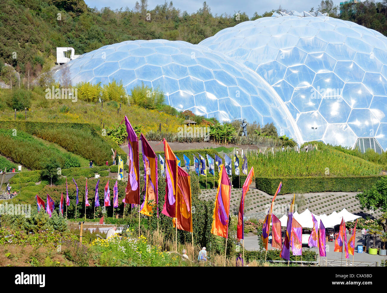 the eden project, cornwall, uk Stock Photo - Alamy