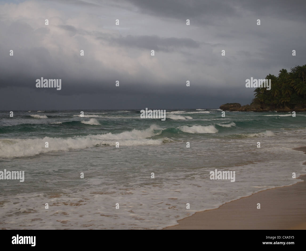 A wavy sea Stock Photo - Alamy