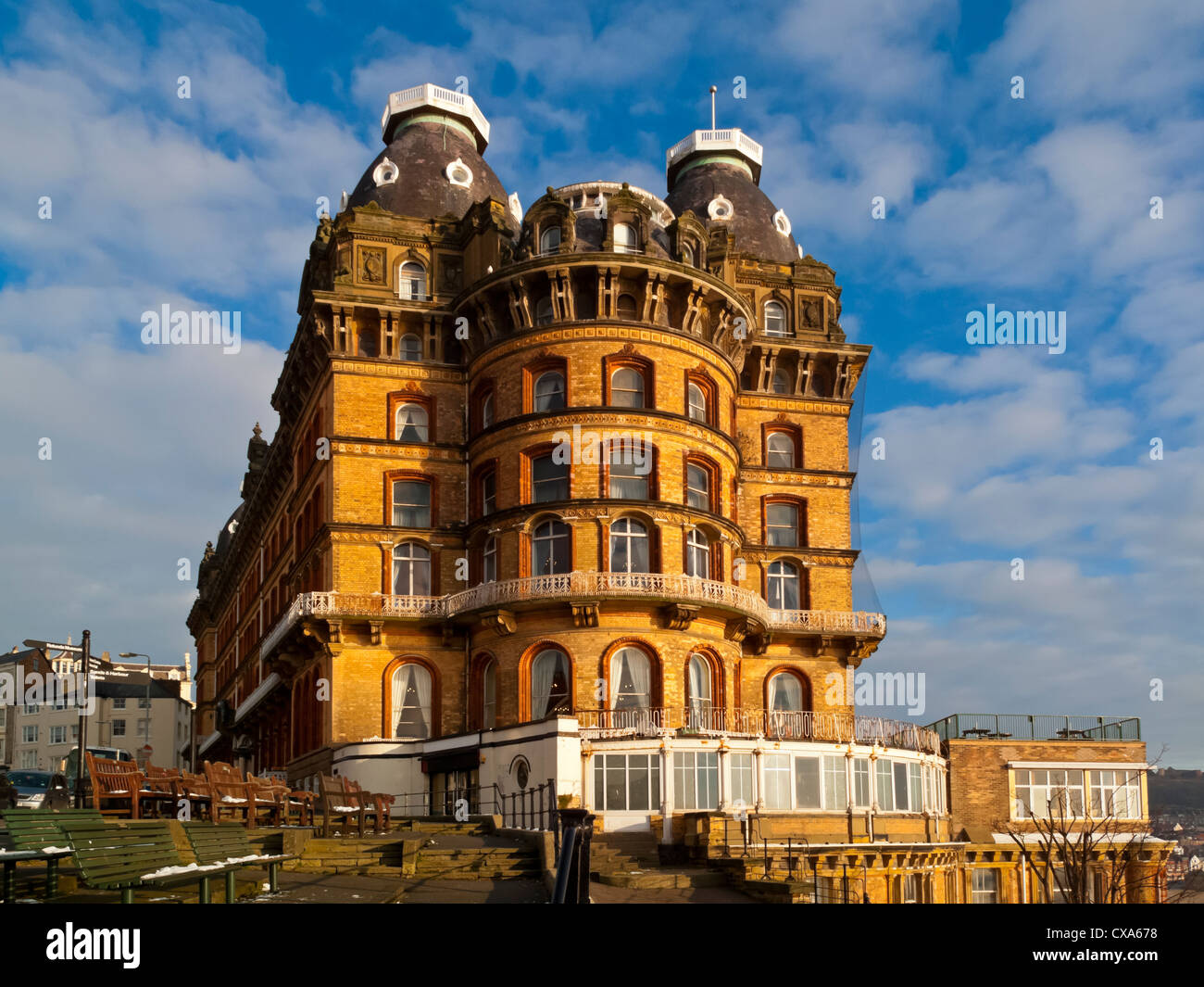 The Grand Hotel in Scarborough North Yorkshire England UK built 1867 ...