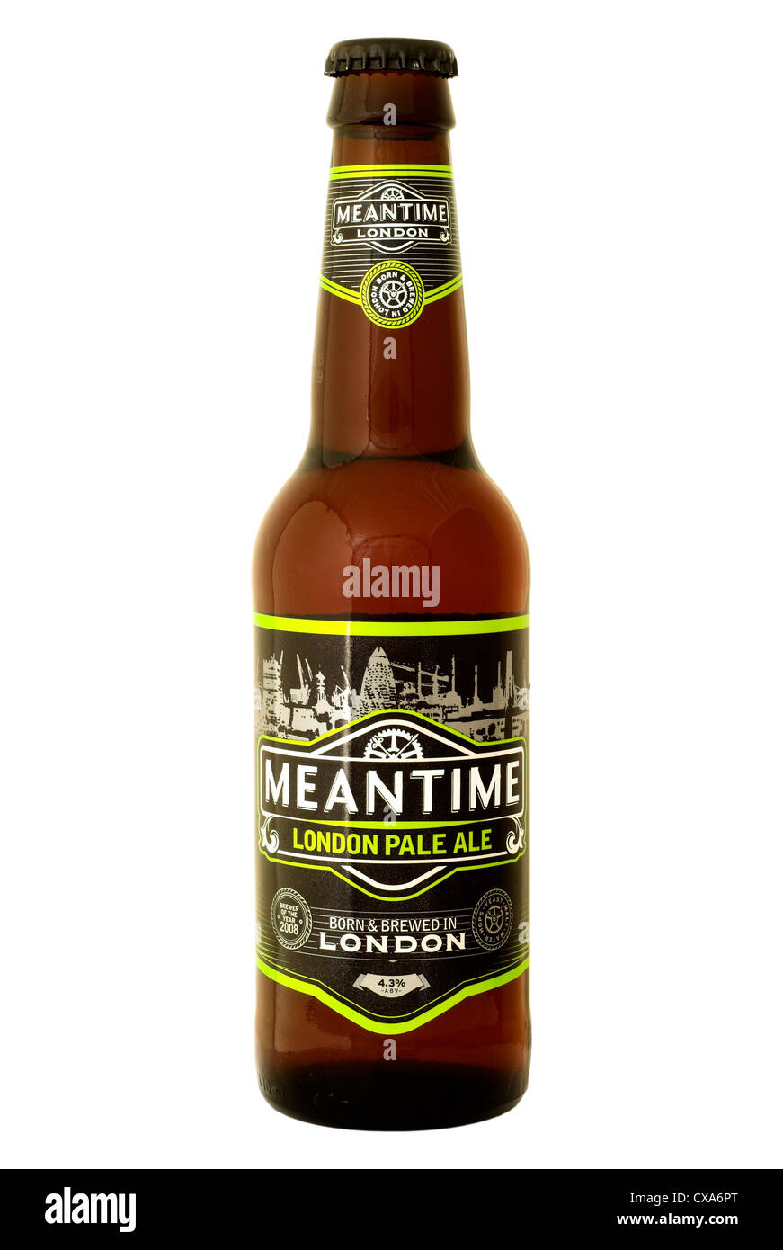 Meantime London Pale Ale bottled beer - current @ 2012 Stock Photo - Alamy