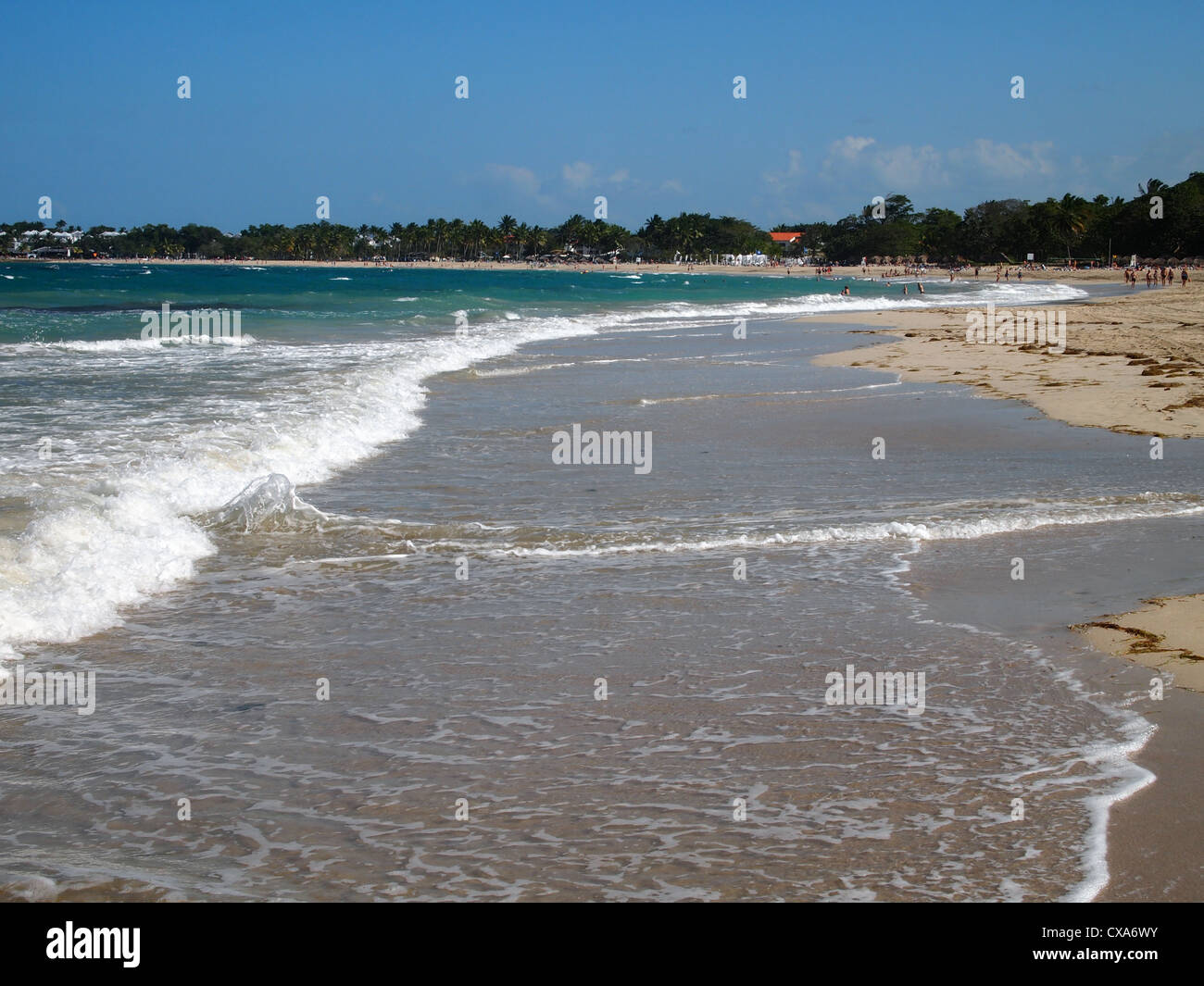 A peaceful beach Stock Photo - Alamy