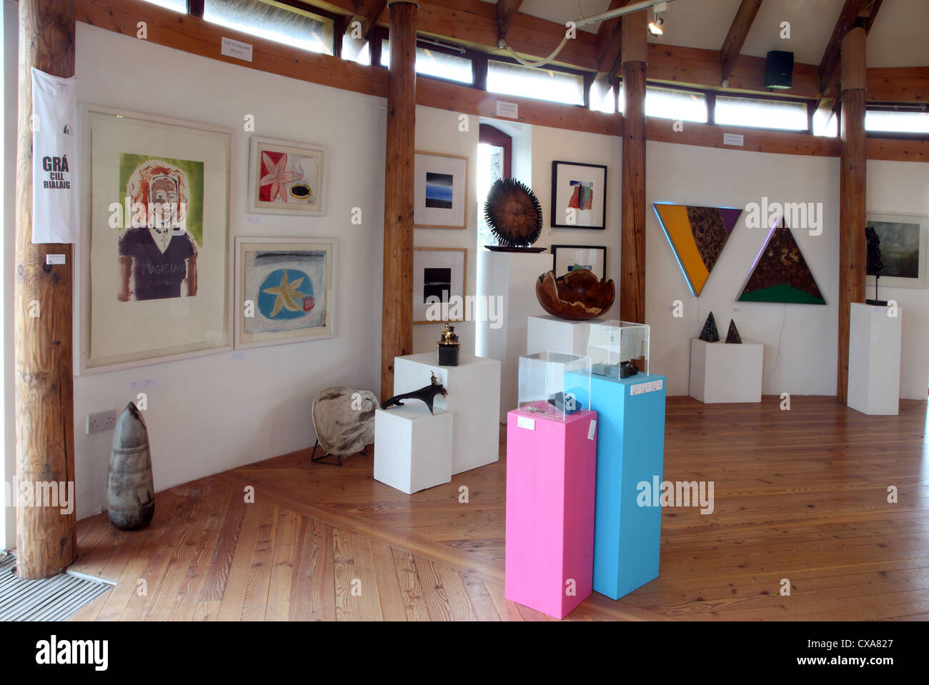 Art Gallery of the Cill Rialaig Arts Centre, HQ for the Cill Rialaig ...