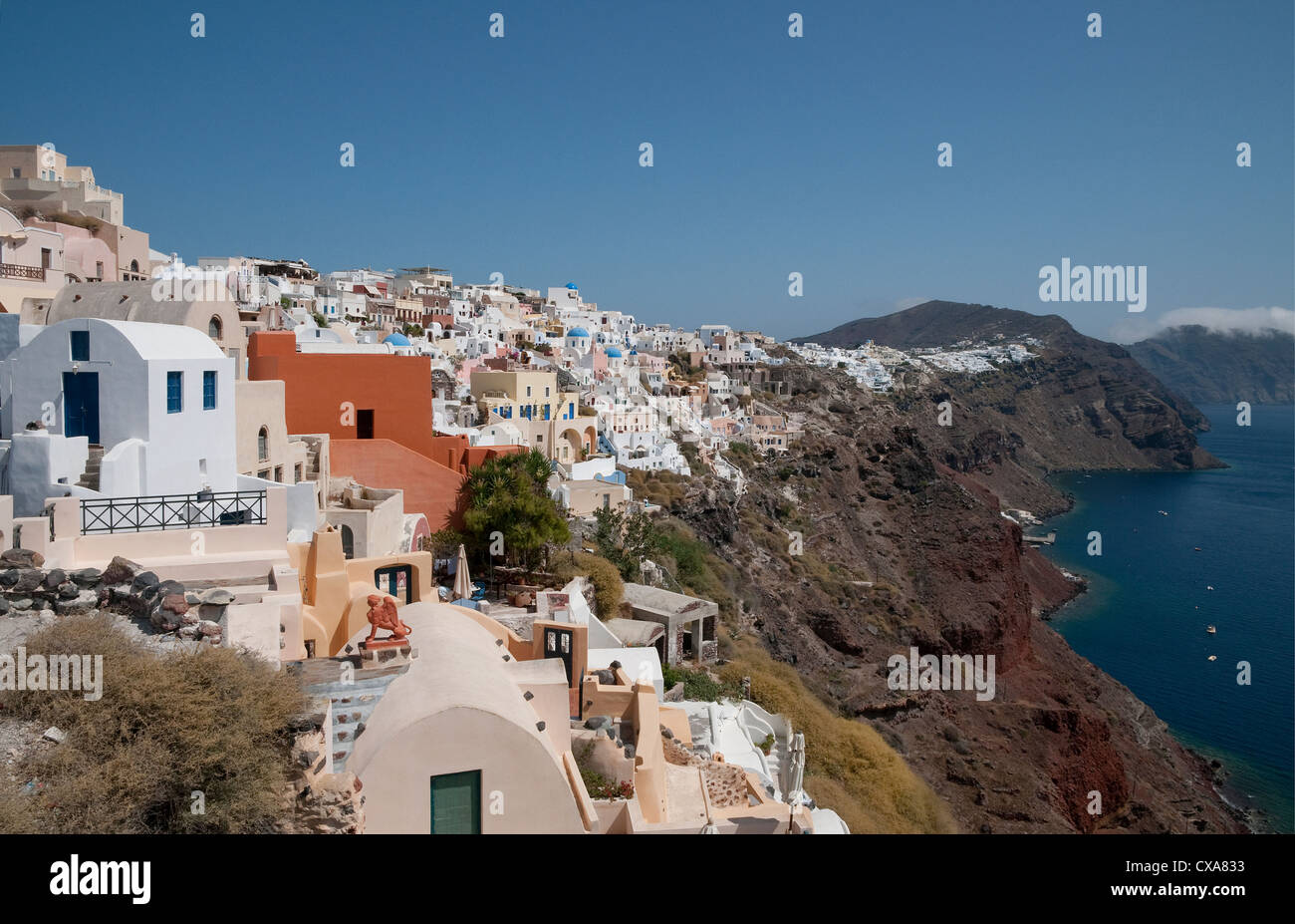 oia, santorini, greece Stock Photo - Alamy