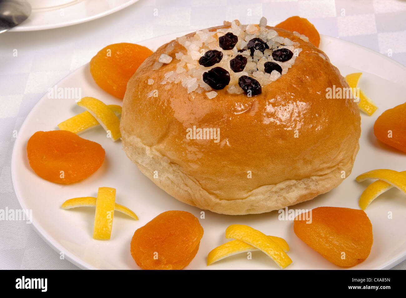 Bath bun food of protected origin Stock Photo - Alamy