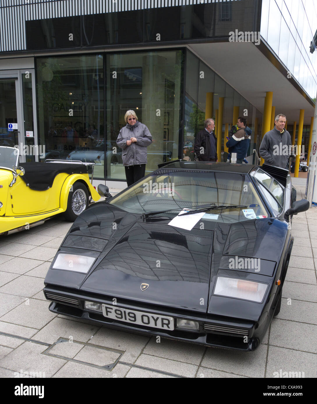 Lamborghini Countach Super Car late 1980's vintage, UK Stock Photo - Alamy