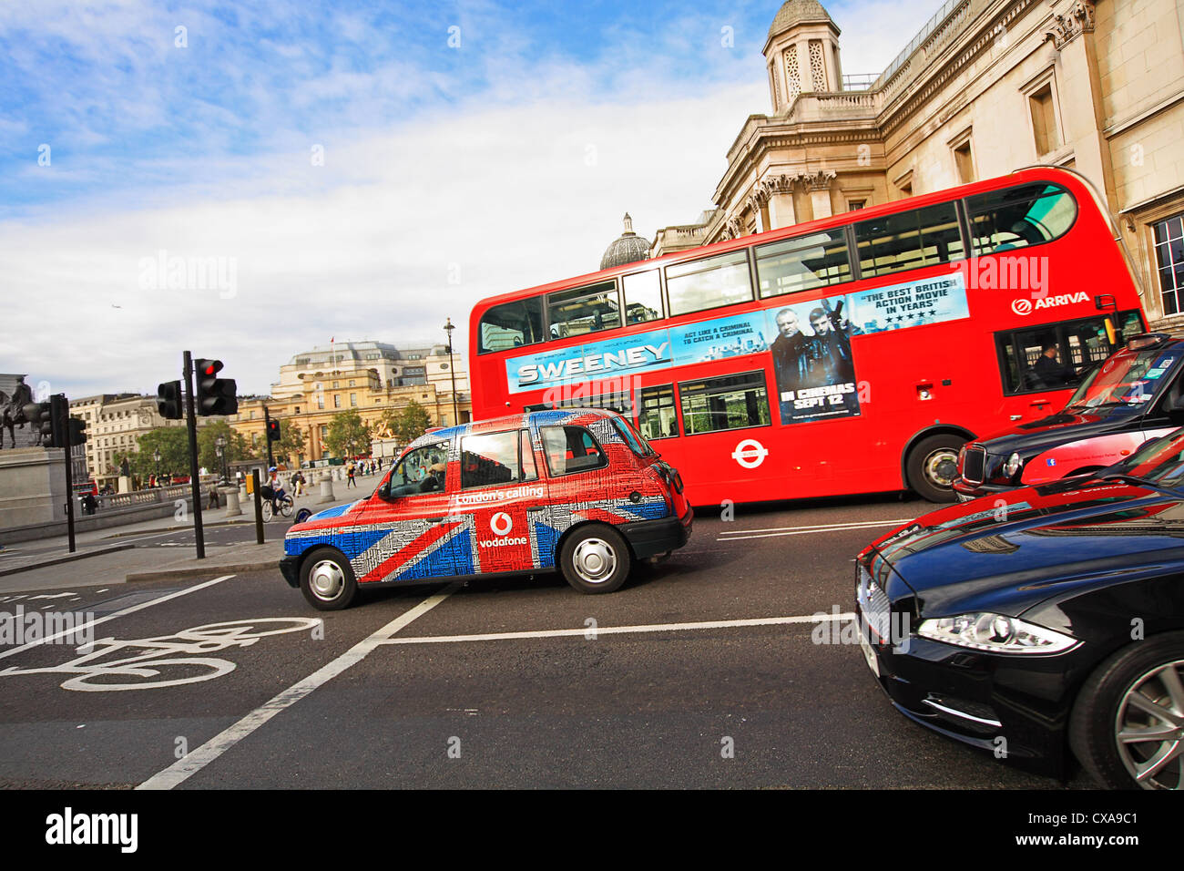 Street scene in London, UK Stock Photo - Alamy