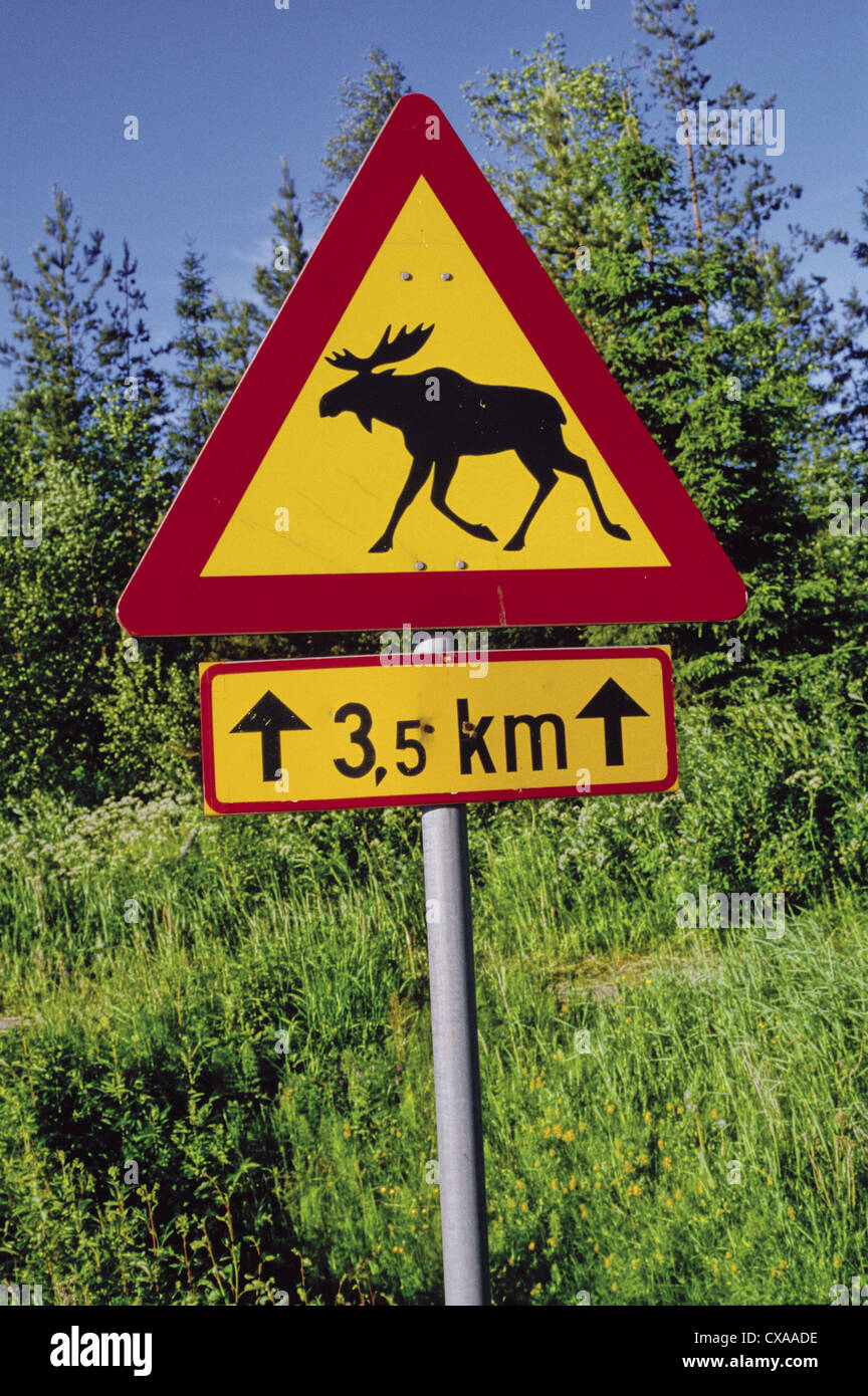 Finland road signs hi-res stock photography and images - Alamy
