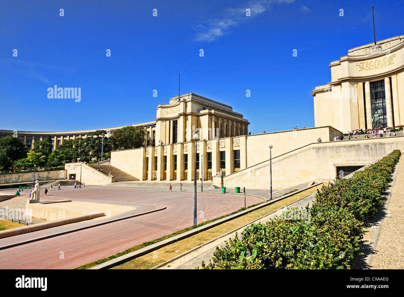The Trocadero, site of Chaillot Palace, Paris, France Stock Photo - Alamy