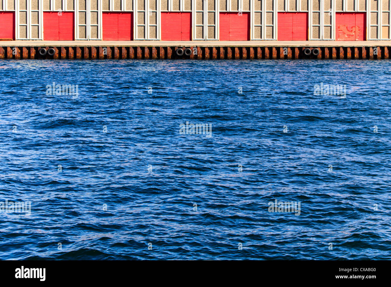 Docks at a harbor in Copenhagen, Denmark Stock Photo - Alamy