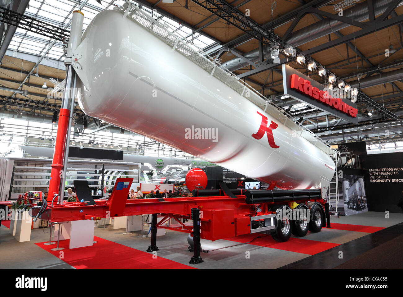 Kassbohrer trailer at the International Motor Show for Commercial ...