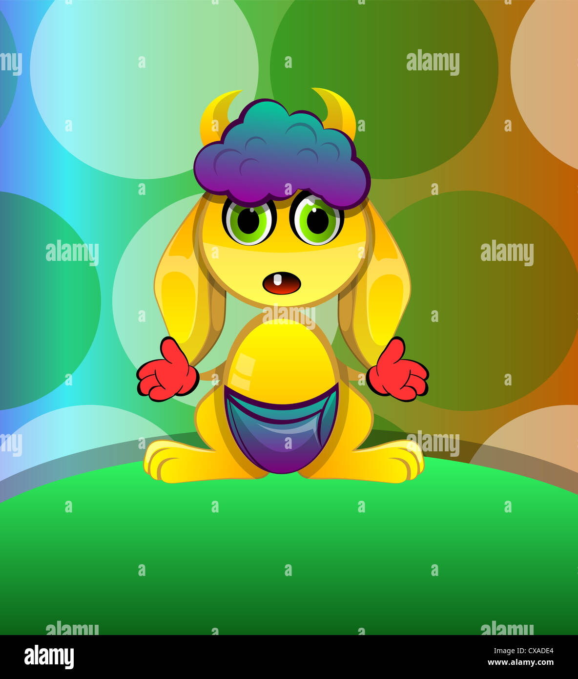 Baby red eyes spooky hi-res stock photography and images - Alamy