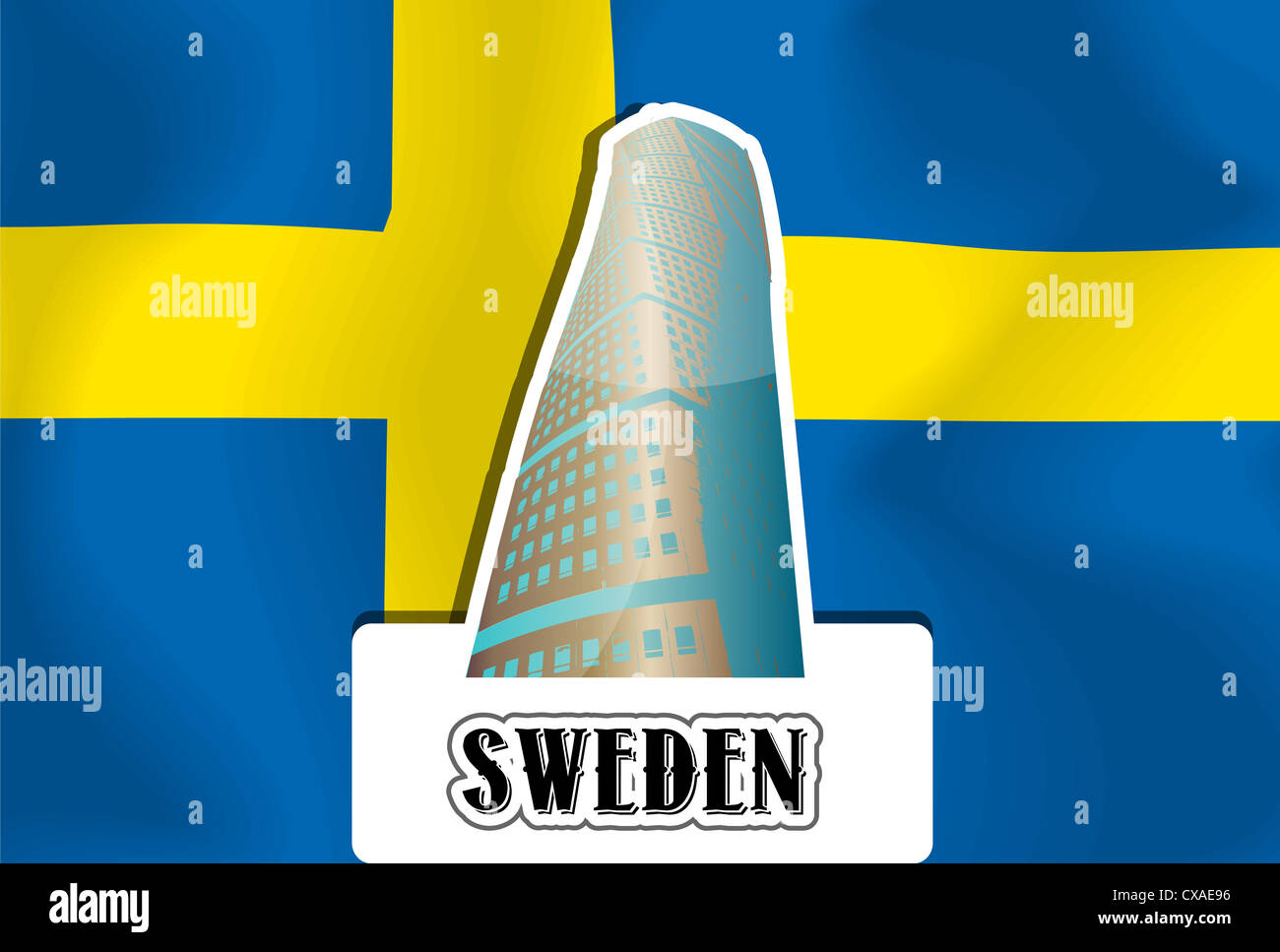Sweden swedish flag hi-res stock photography and images - Alamy
