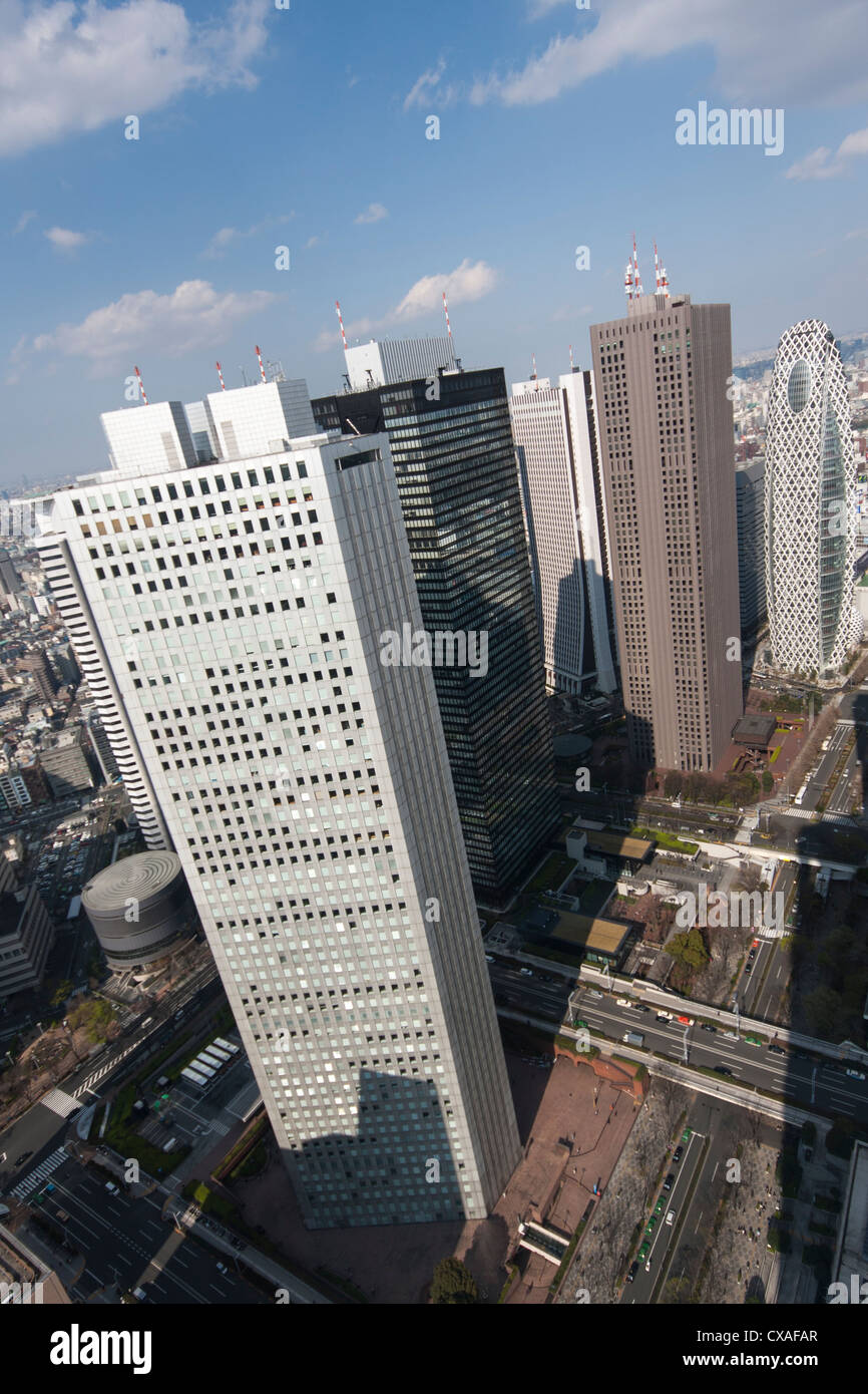 Office towers in Shinjuku, Tokyo, Japan Stock Photo - Alamy