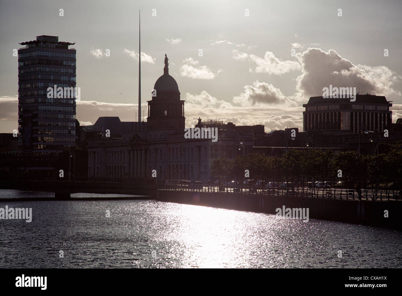 Dublin skyline. Ireland Stock Photo - Alamy