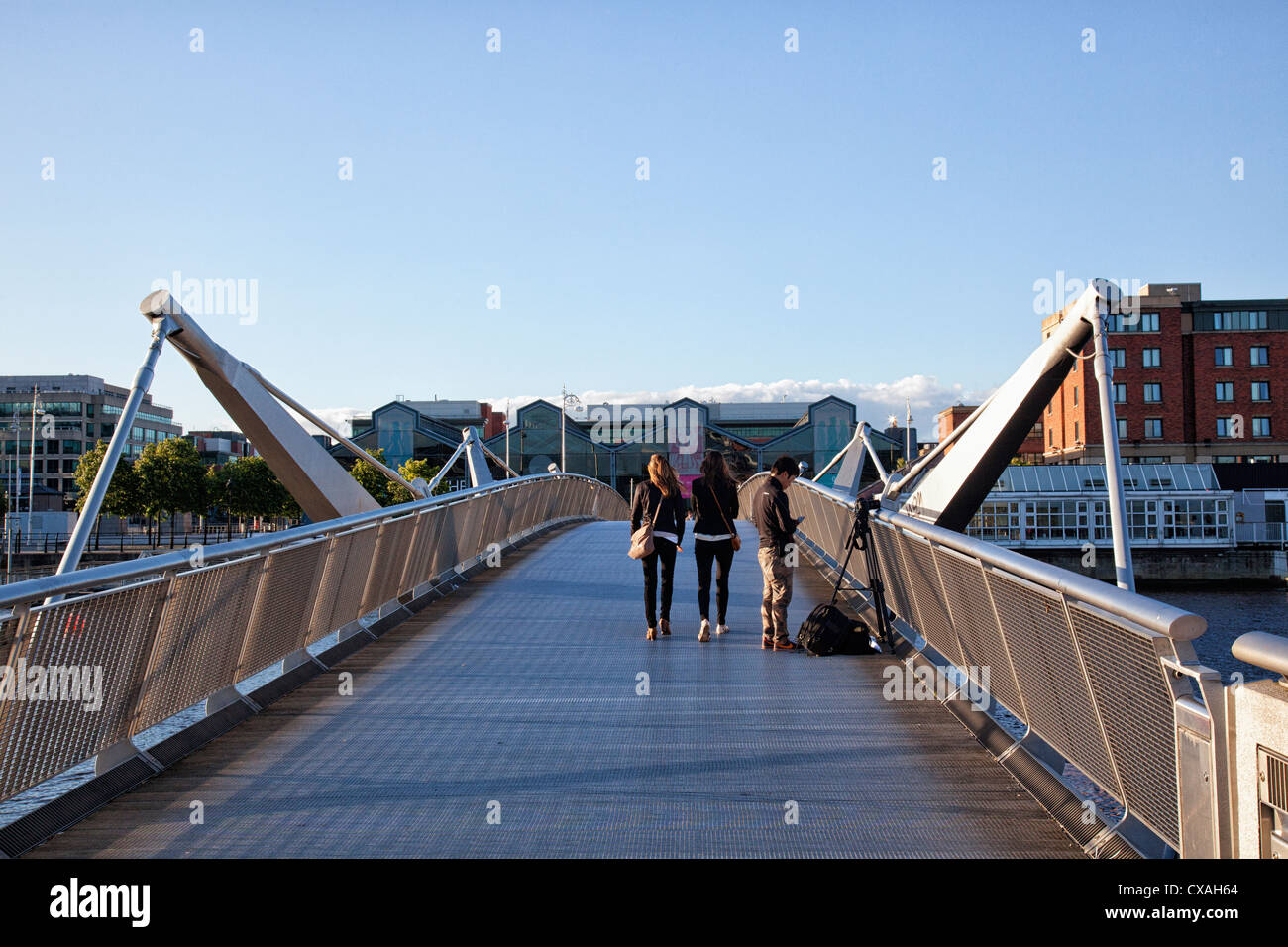 Sean O'Casey Bridge. Dublin. Ireland Stock Photo - Alamy