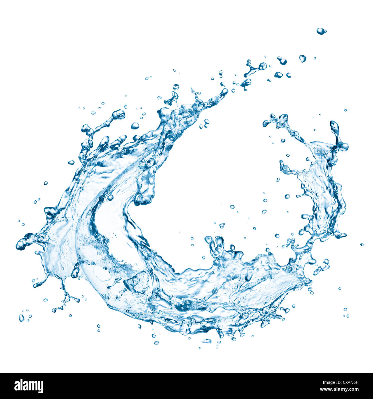 Background Blue White Water