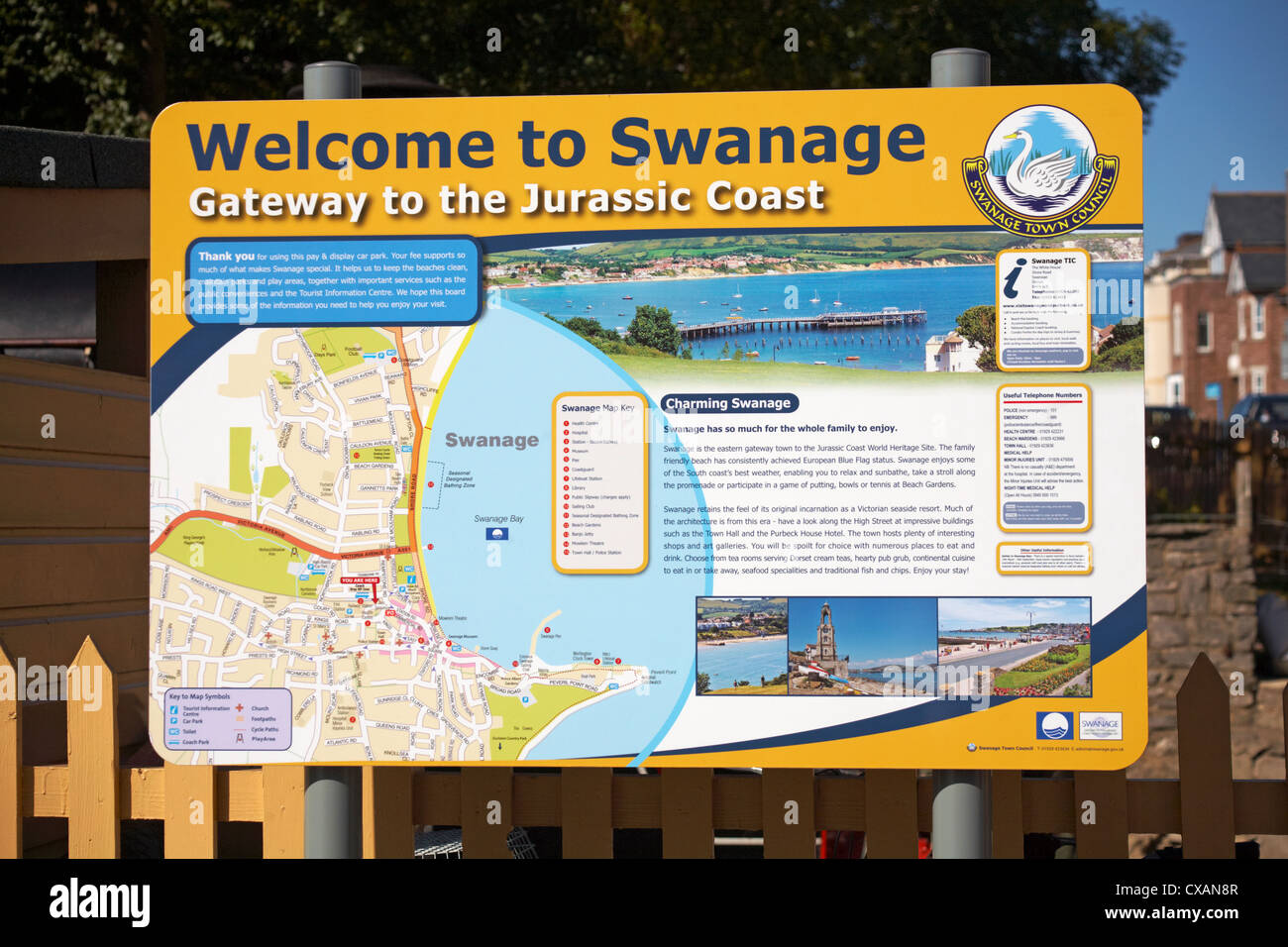 Jurassic Coast Map High Resolution Stock Photography and Images - Alamy