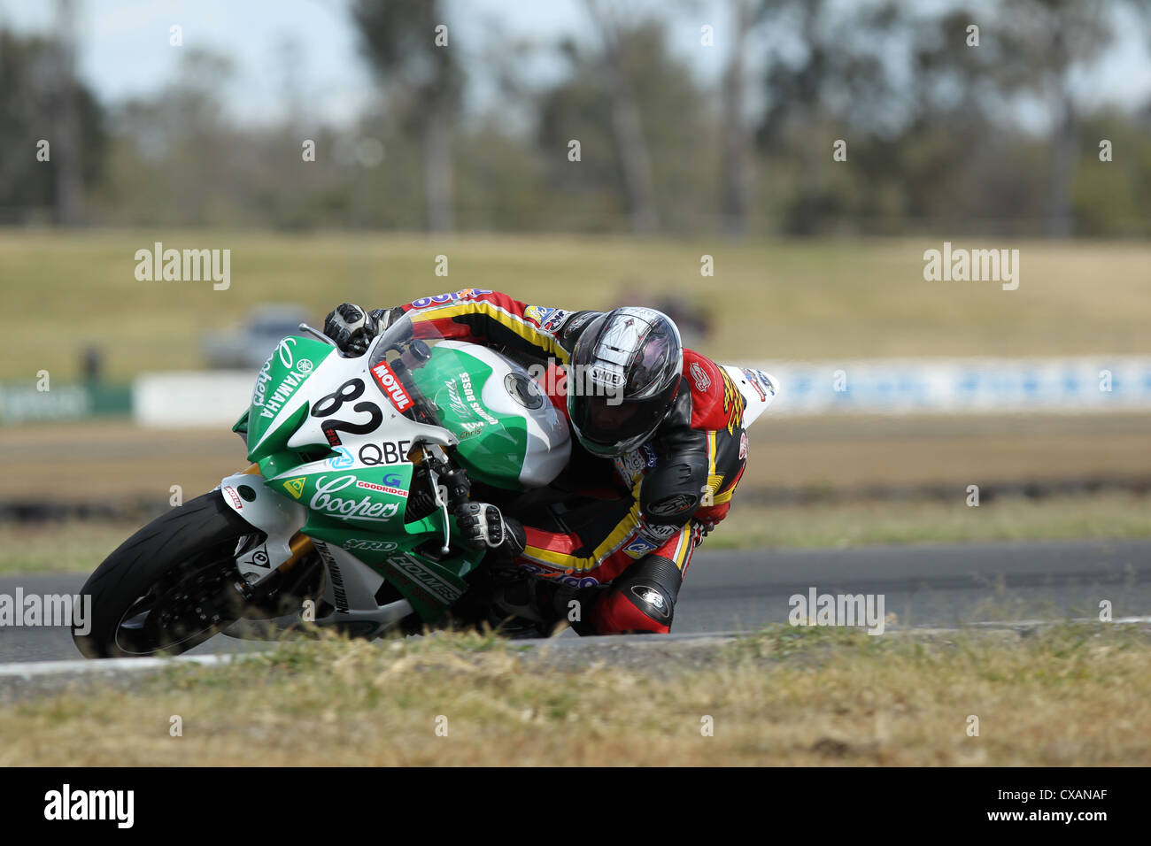 Chris Quinn competing in the Australian Supersport Championship Stock ...