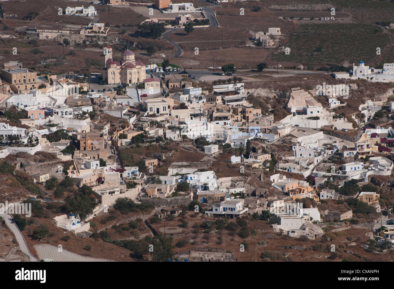 exo gonia, santorini, greece Stock Photo - Alamy