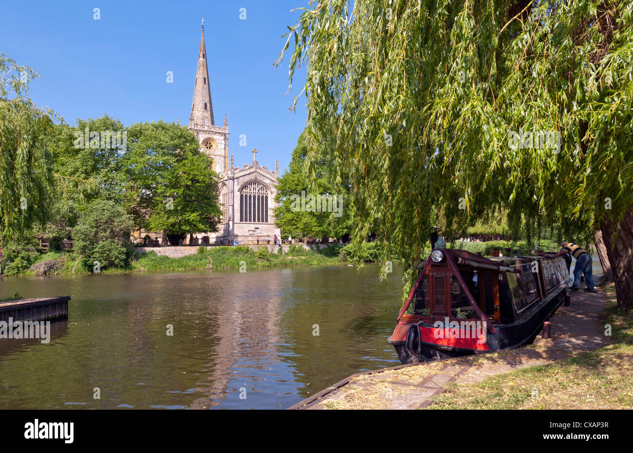 Holy Trinity Church, where William Shakespeare was baptised and buried ...