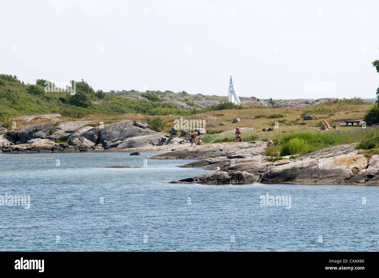 bohuslan goteborg gothenburg eastern sweden coast coastline smooth ...