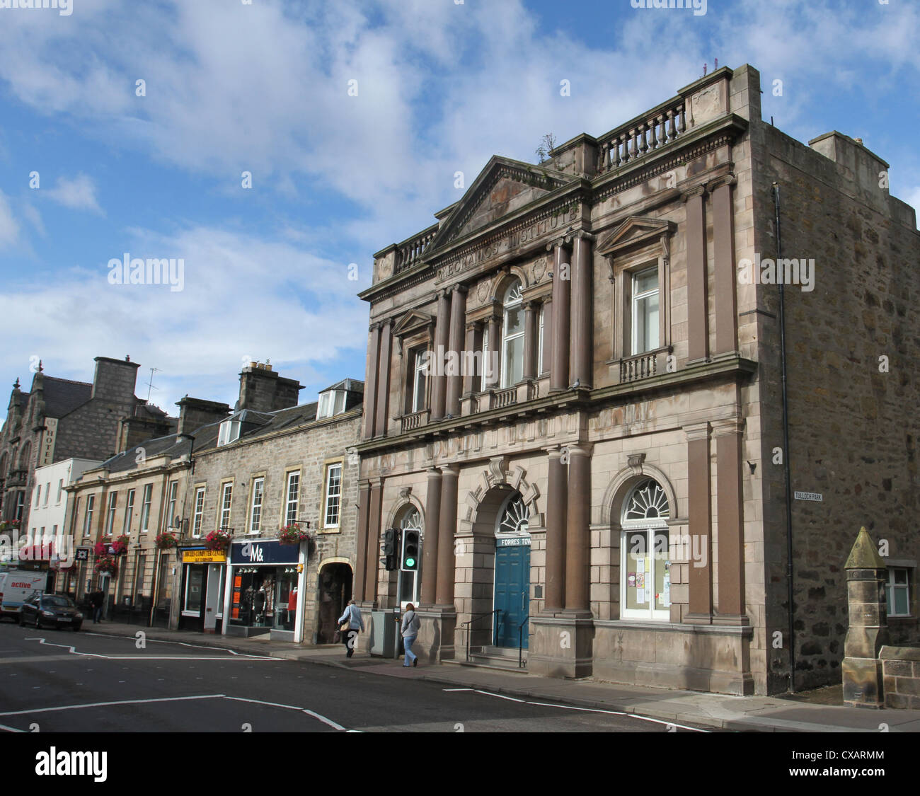 Forres town hall scotland hi-res stock photography and images - Alamy