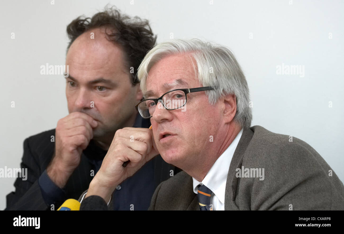 Dr. Thilo Bode and Matthias Wolf Schmidt, executive director of ...