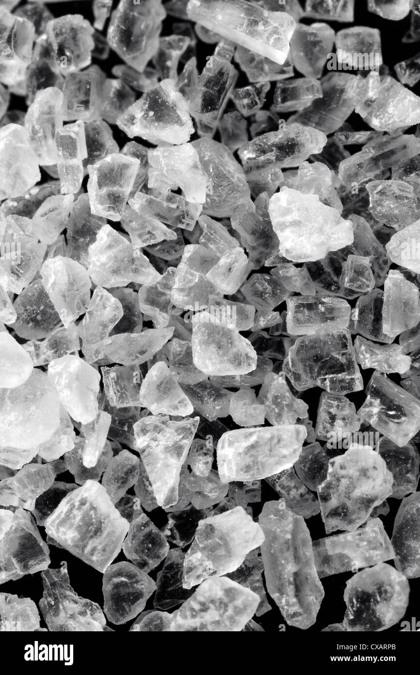 a closeup up shot of salt crystals Stock Photo - Alamy
