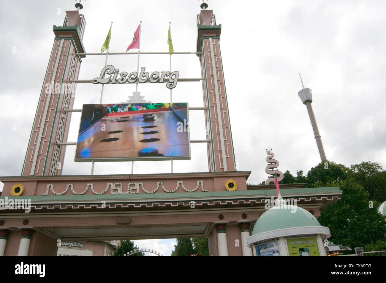 Liseberg Park Gothenburg Sweden goteberg swedish funfair fun fair theme ...