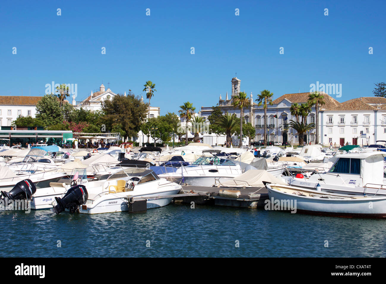 Marina and Old Town, Faro, Algarve, Portugal, Europe Stock Photo - Alamy