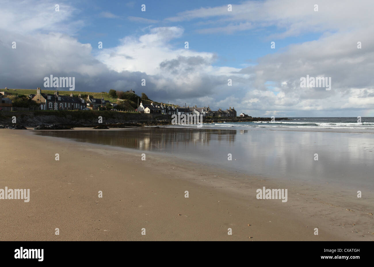 Sandend Village Stock Photos & Sandend Village Stock Images - Alamy