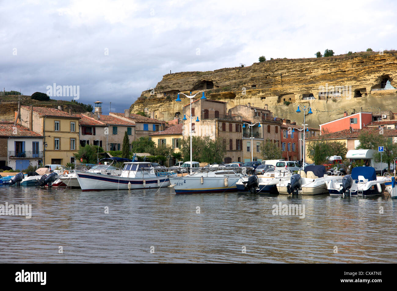 St. Chamas, Bouches-du-Rhone, Provence, France, Mediterranean, Europe ...