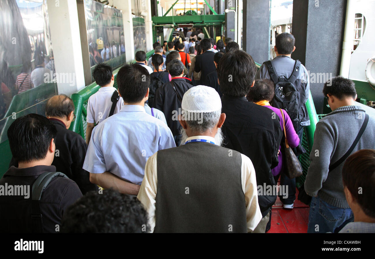 Hong Kong, Crowd Stock Photo - Alamy